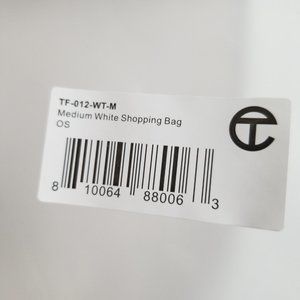 Telfar | Bags | Telfar Medium Shopping Bag White New With Tag | Poshmark